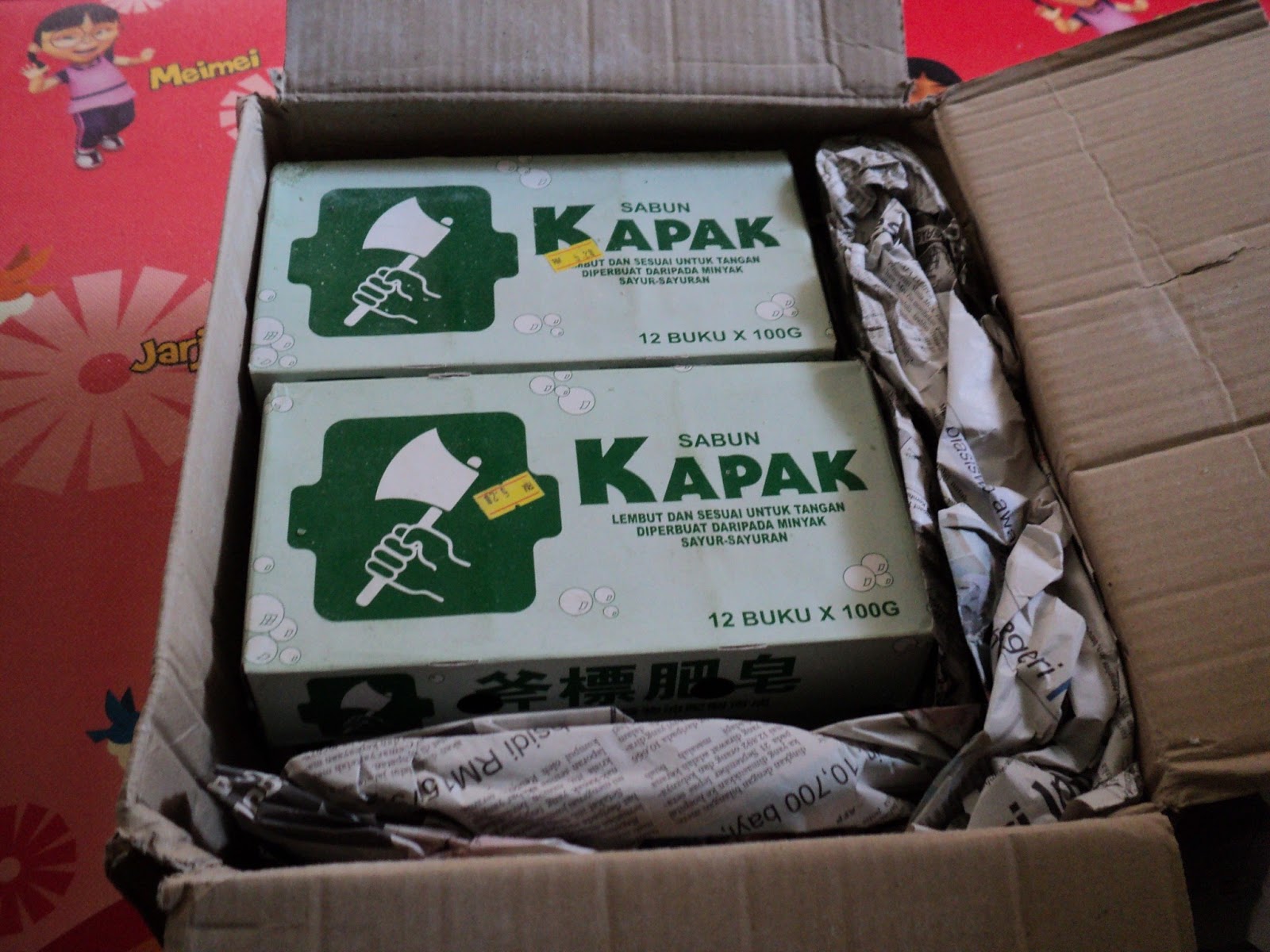 KOLEKSI PAK MAT TAHIR BARANGAN OLD SKOOL: 'Sabun Kapak'