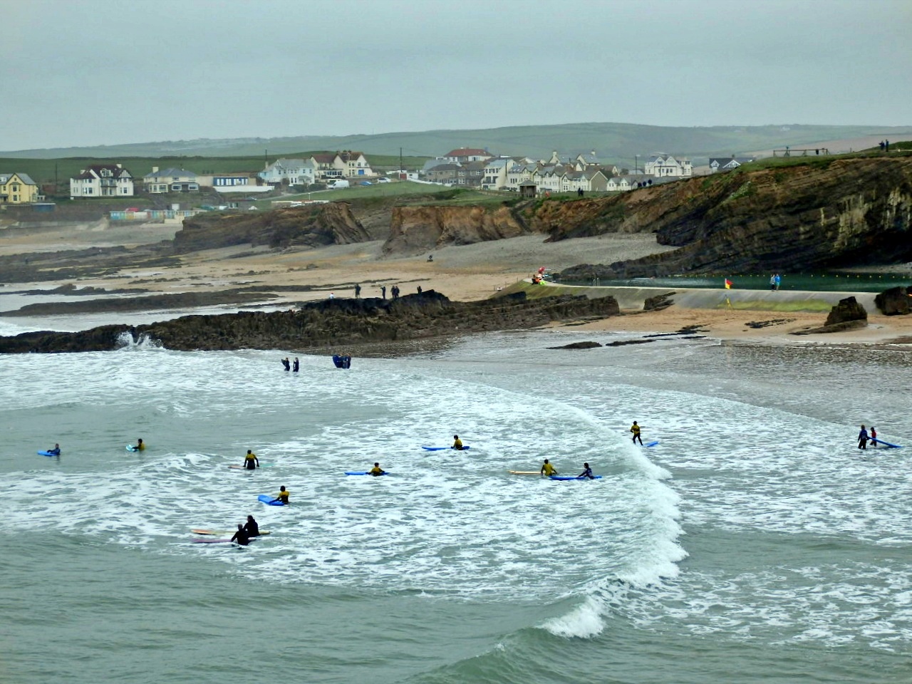 Mike's Cornwall: Chapel Rock Watches Over The Unspoiled Bude Coastline ...