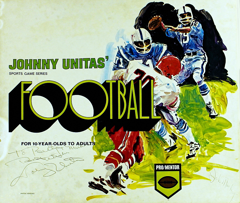 Pro Football Journal Presents: Memorabilia: The Johnny Unitas Football Game