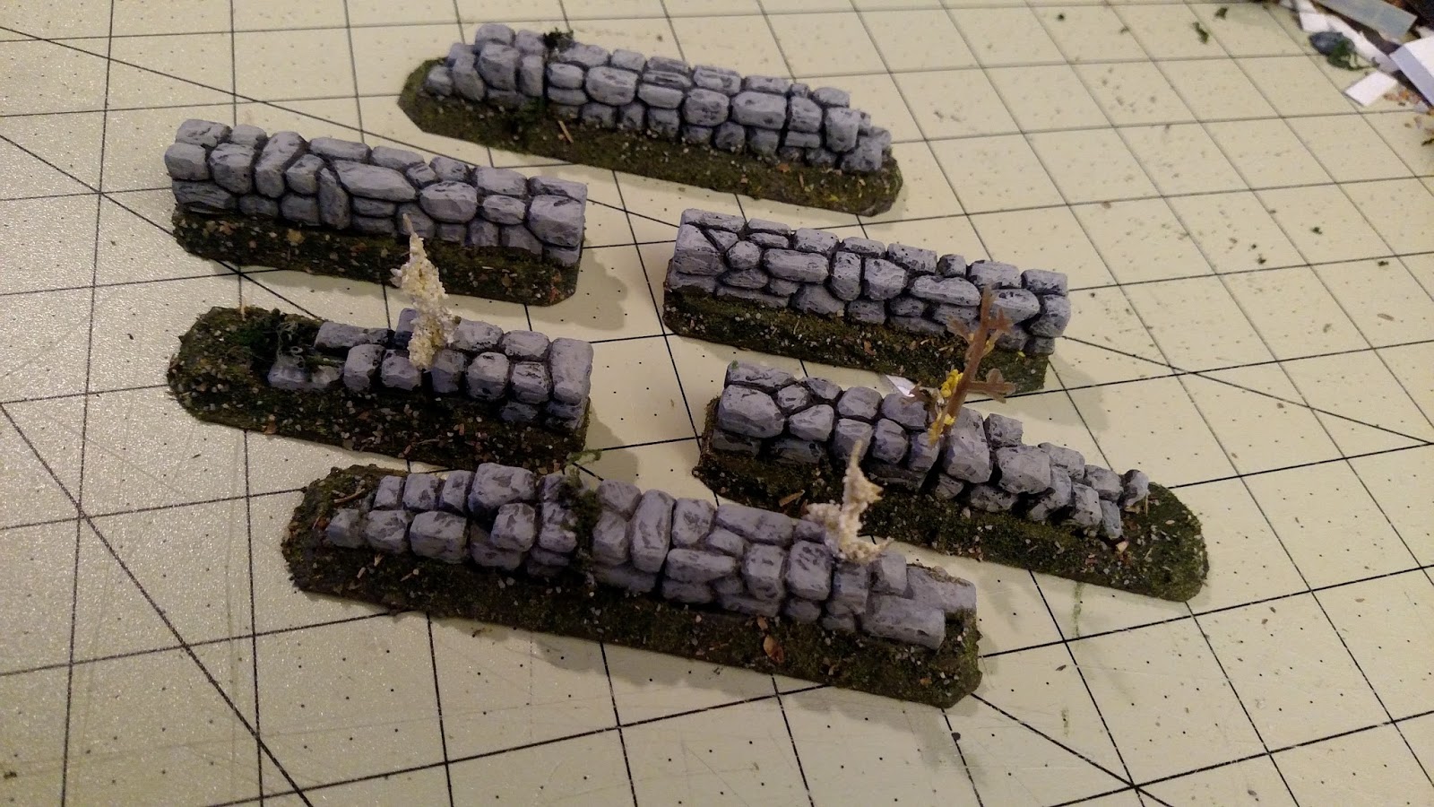 Battleground Hobbies: Battleground Terrain Factory: Stone Walls and ...