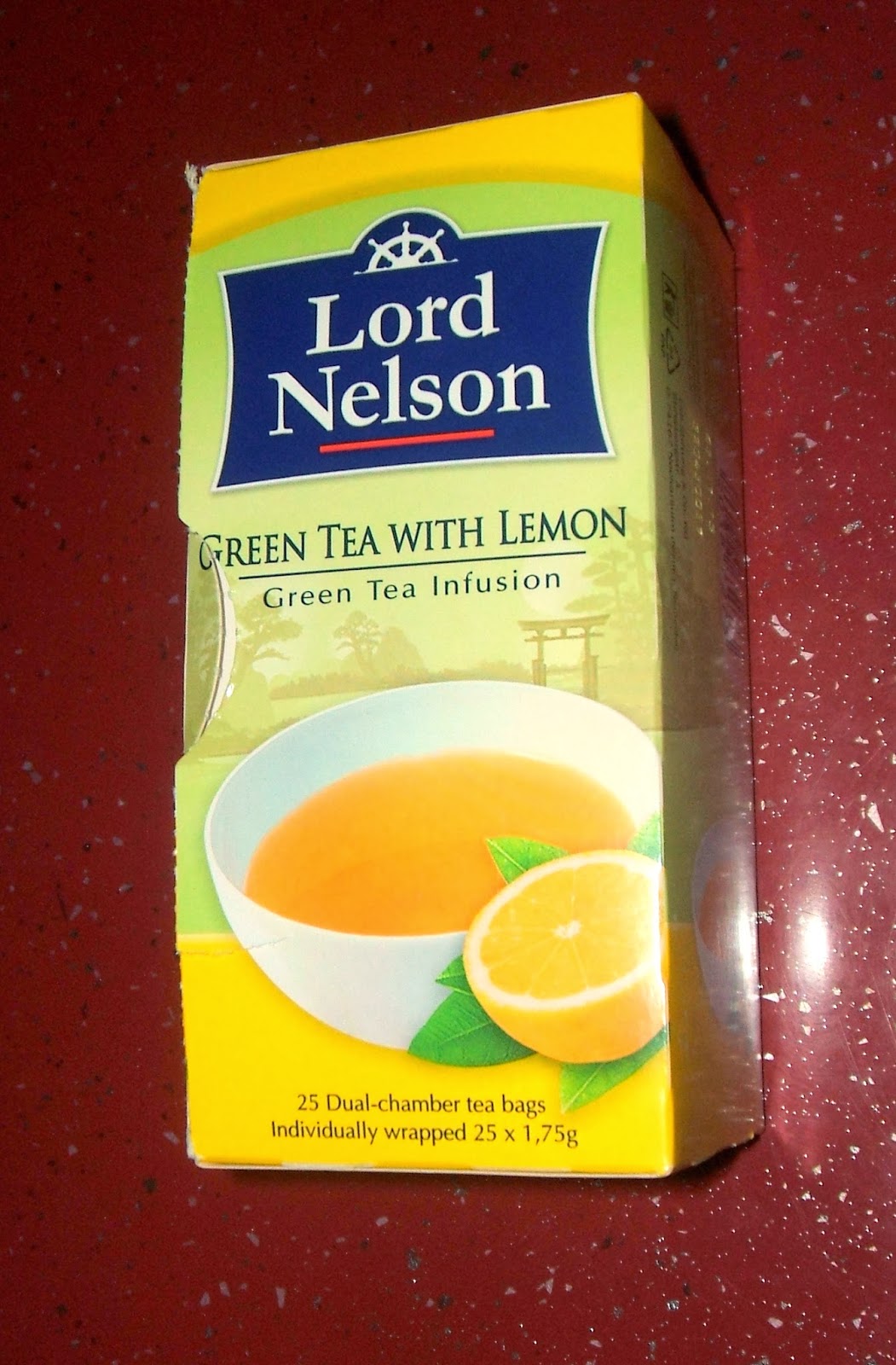 Produse Cosmetice Testate: Lord Nelson Green Tea with Lemon