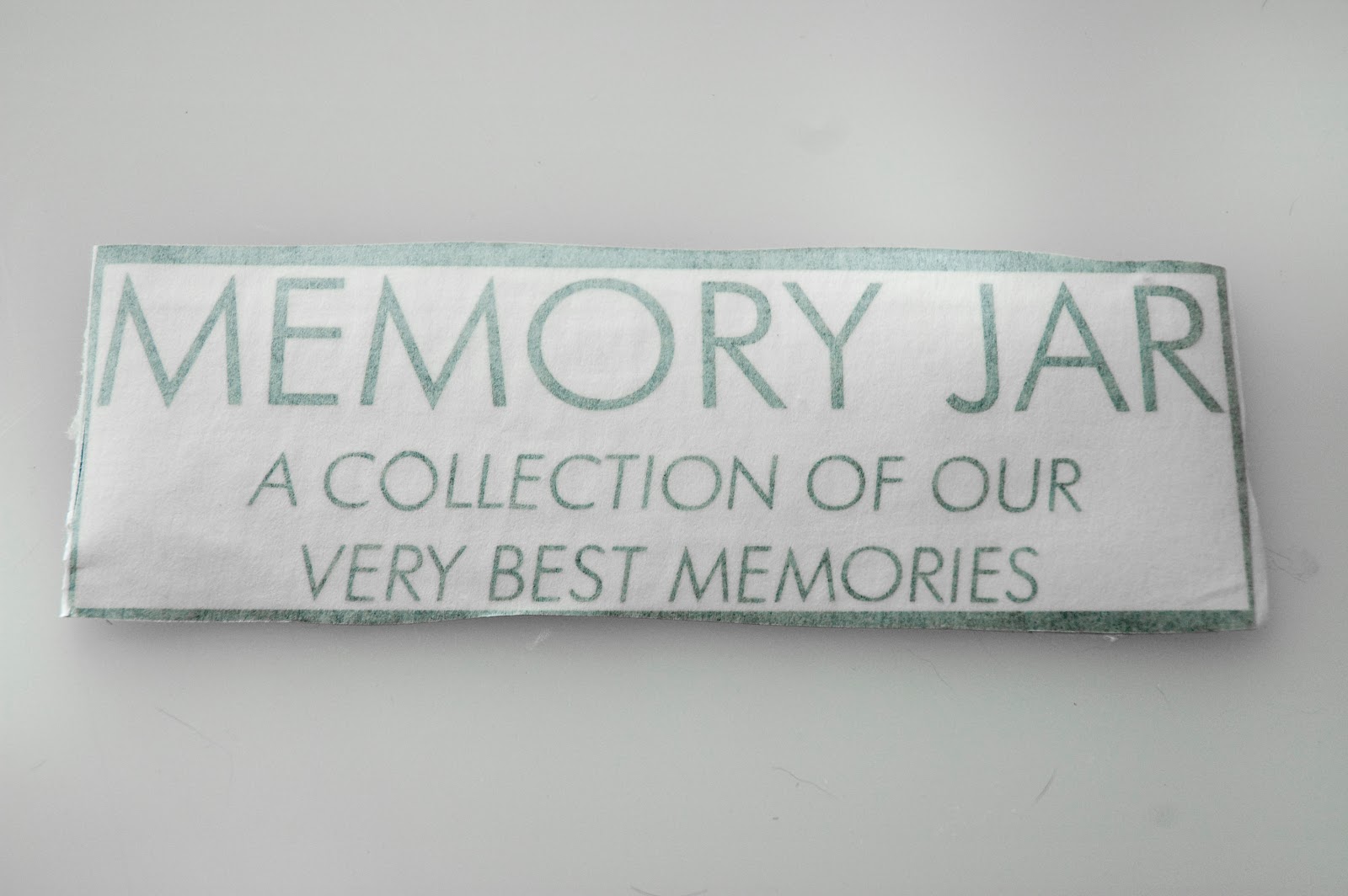 Last Key Creations: Memory Jar