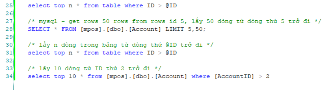 [Microsoft SQL Server Tips] How to get TOP n rows on database use ...
