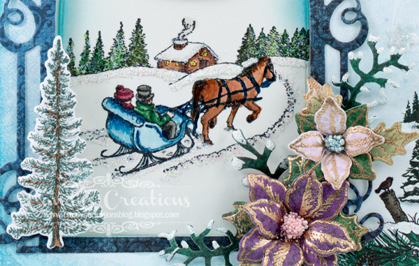 Candy's Creations: Winter Scene Card