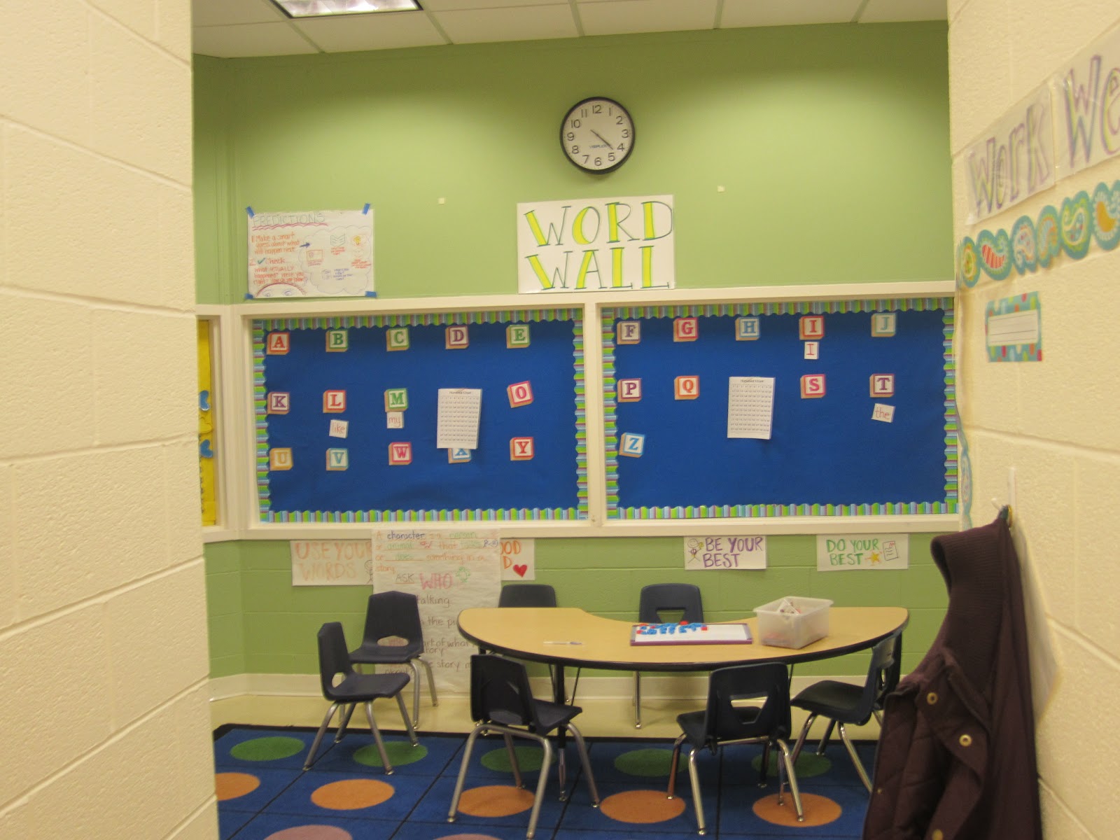 Behind the DCTF Chalkboard: Take a peek inside Claire's classroom!