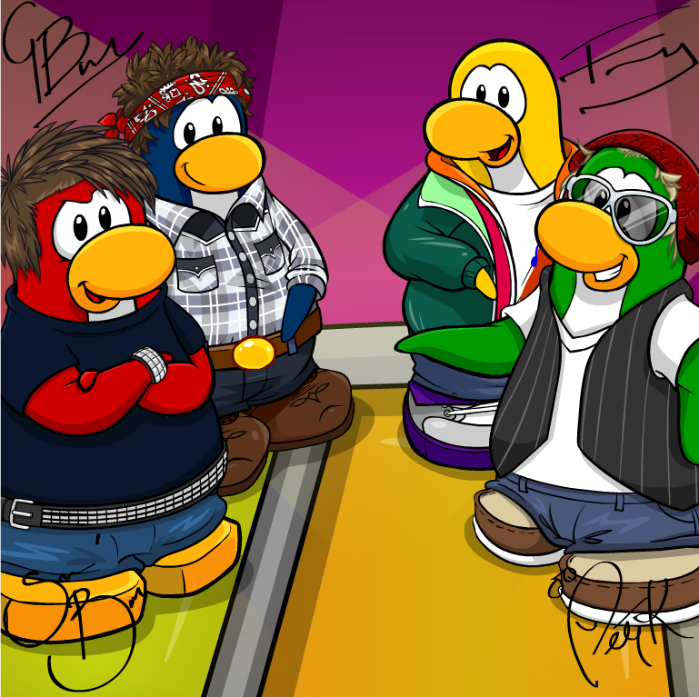 PENGUIN BAND TRACKER « Club Penguin Saiyan
