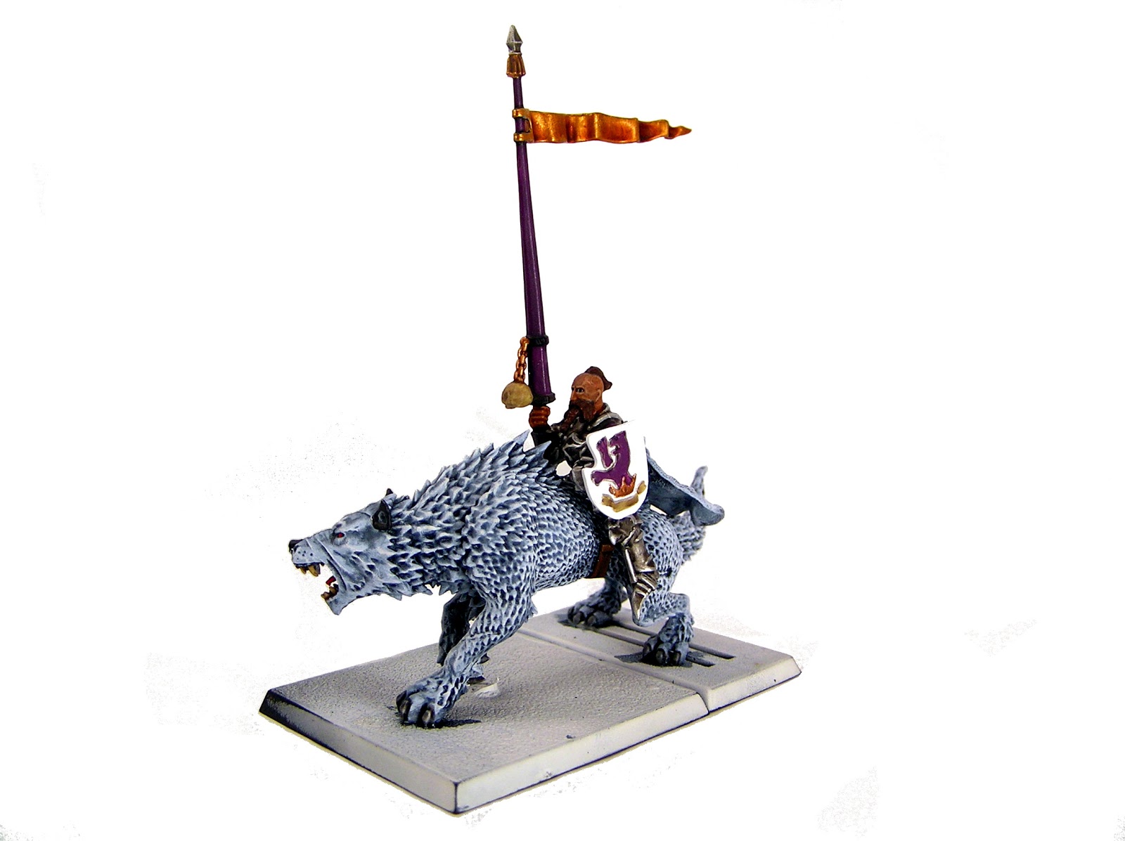 Florida Miniature Painting: Empire Middenheim Demigryph Knight