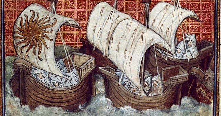 Grymvald Gazetteer: Historical Thursday - Medieval Naval Warfare