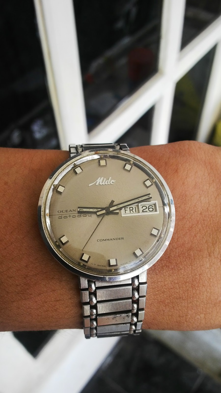 sale $ koleksi jam: VINTAGE MIDO COMMANDER OCEAN STAR DATODay (TERJUAL)