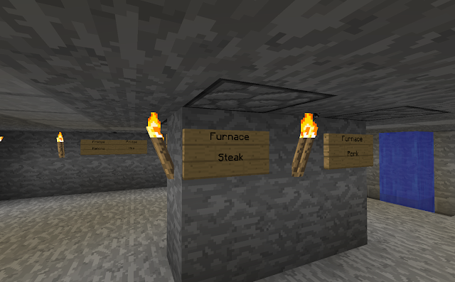 Minecraft Projects: Minecraft Kitchen: with Functional Food Dispensers