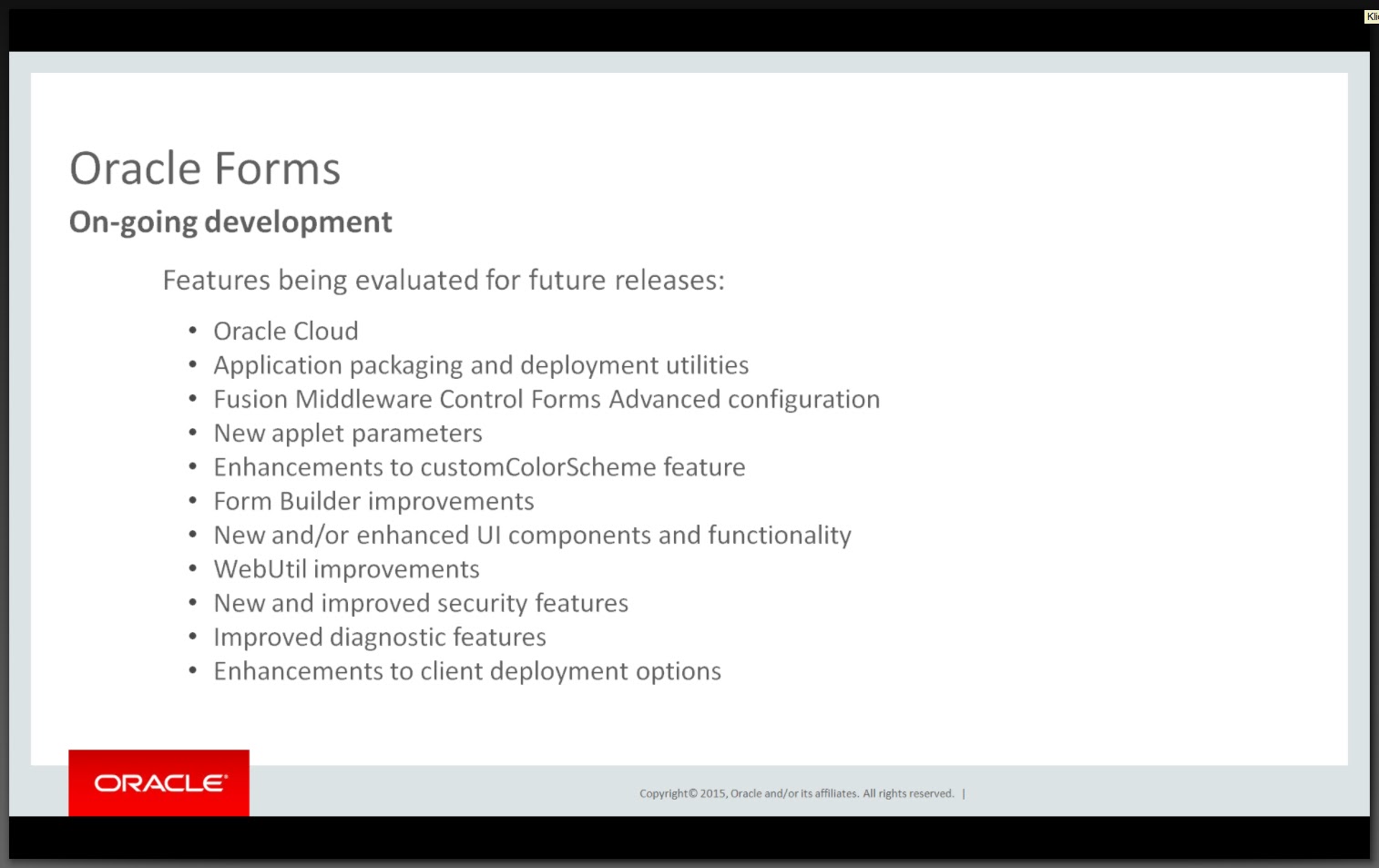 Holgers Weblog Oracle Forms Apex Docker And Beyond Oracle Forms 12c New Features Unveiled