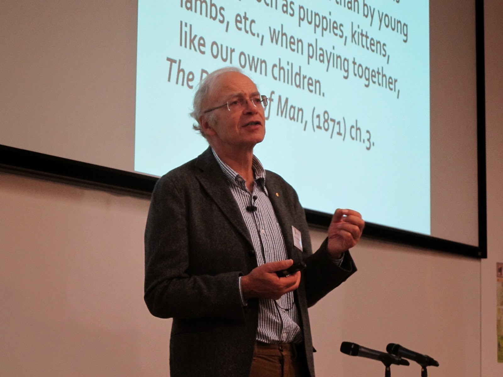 Princeton Club of Greece: Evening Reception with Professor Peter Singer