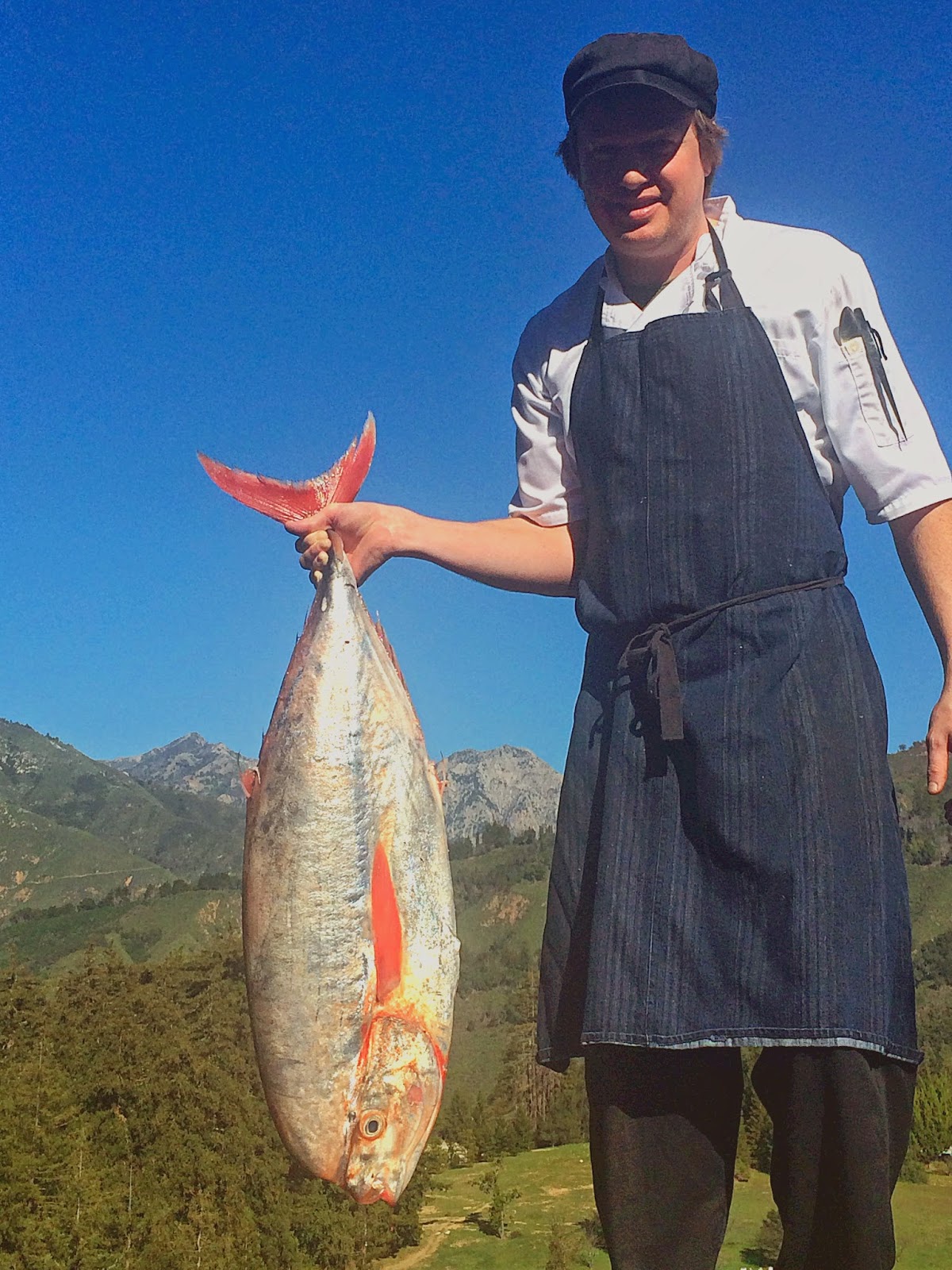 The Post Ranch Kitchen: Locally Caught Louvar