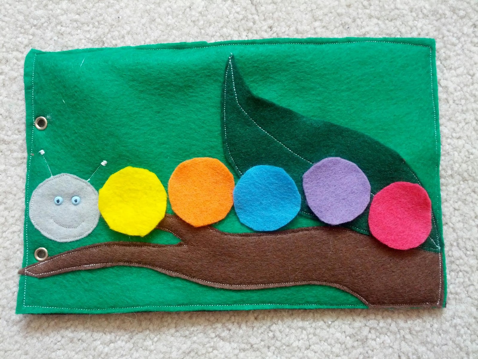 Emma's Mini Quiet Book | And Next Comes L - Hyperlexia Resources