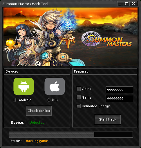 Summon Masters Hack Cheat Tool - HACK CHEAT GAME IOS