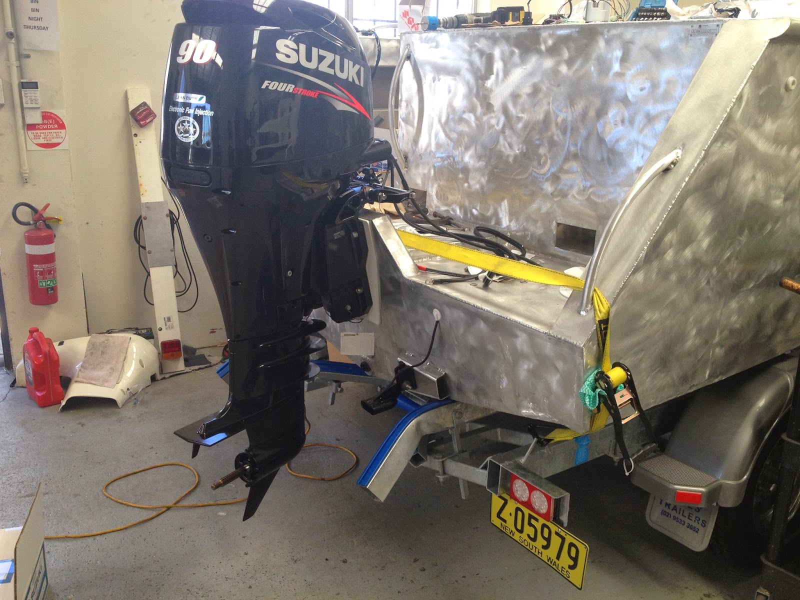 Boat Engine Fitting & Canopy (Day 66 & 67)