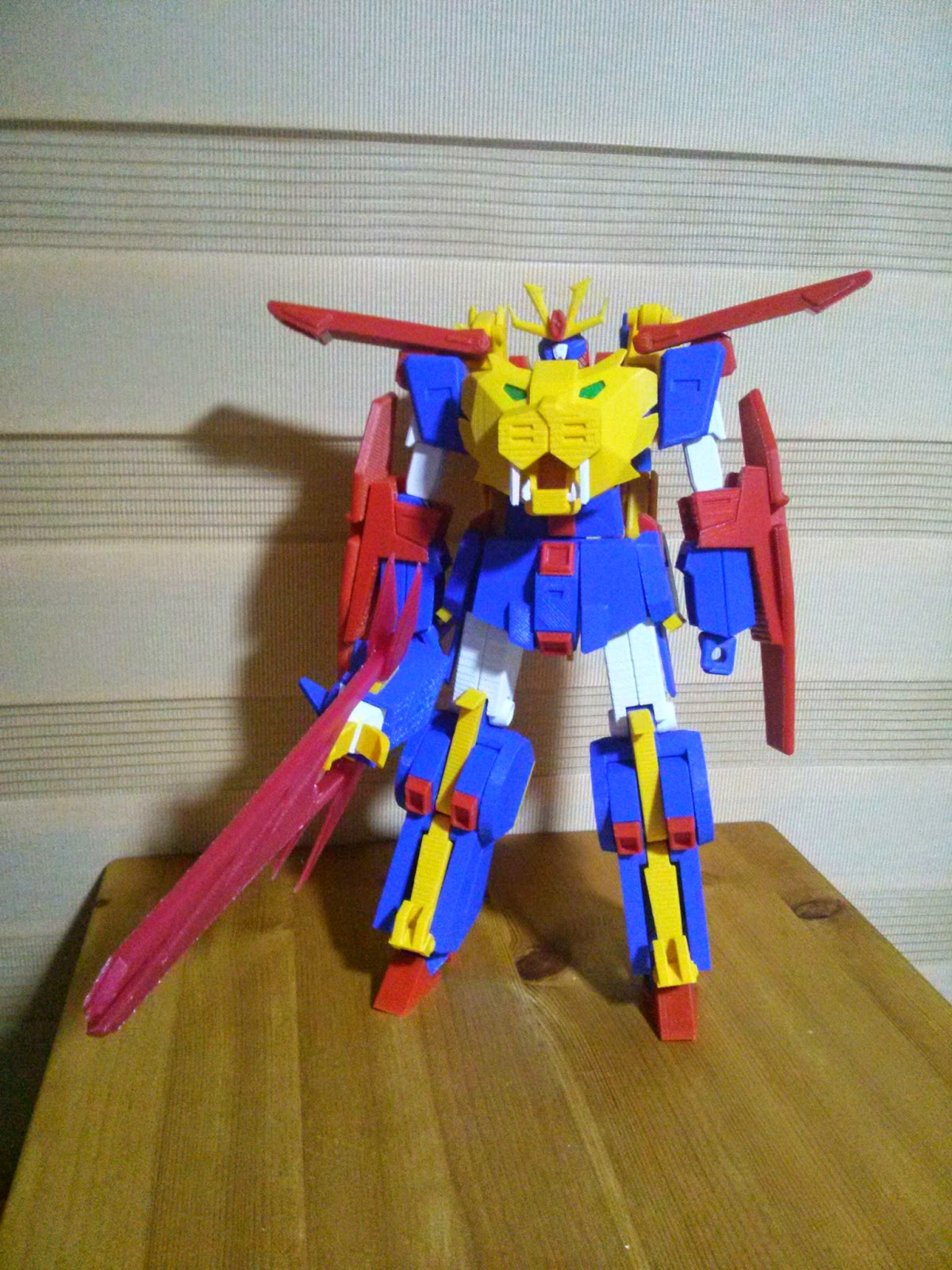 3D Printed Gundam Tryon 3