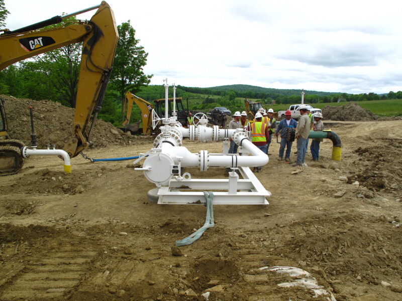 The Joyce Road Neighborhood: Pipeline Construction