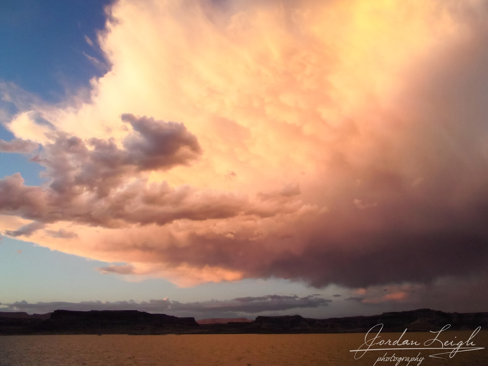 Jordan Leigh Photography: Lake Powell Storms-Rain, Rainbows, and Sunsets