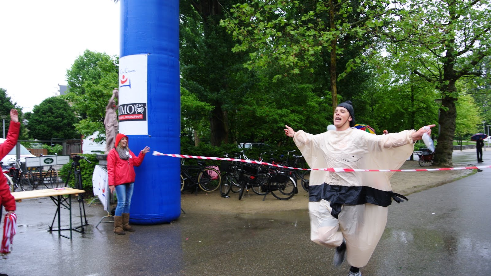 report: Eerste Sumo Race in Vondelpark groot succes