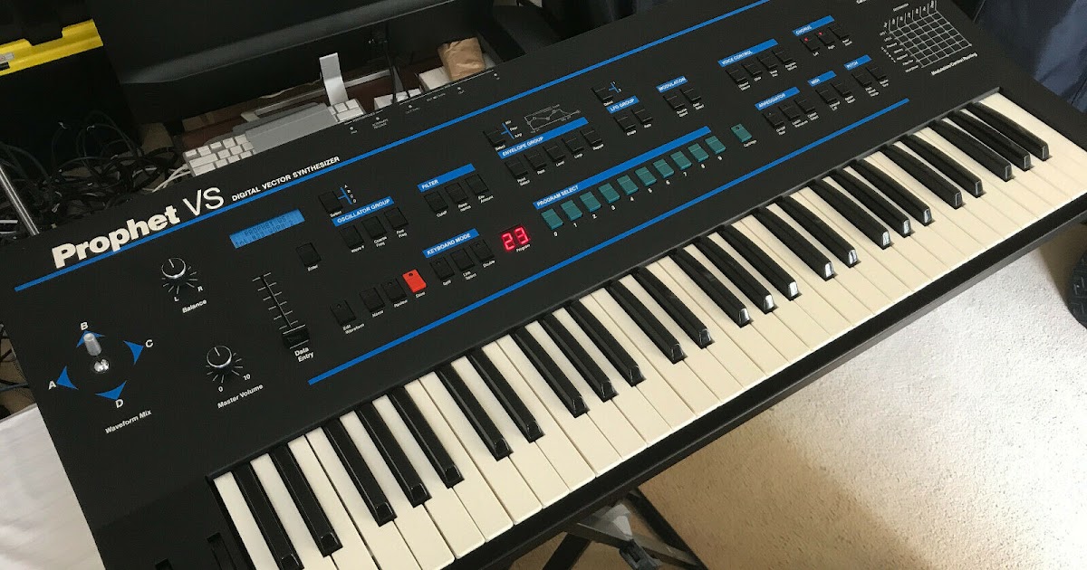 MATRIXSYNTH: Sequential Circuits Prophet VS Vector Synth SN 0907