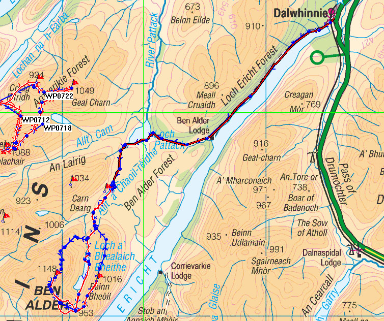 Munros in the key of George: Loch Ericht to Loch Laggan: Ben Alder (25 ...
