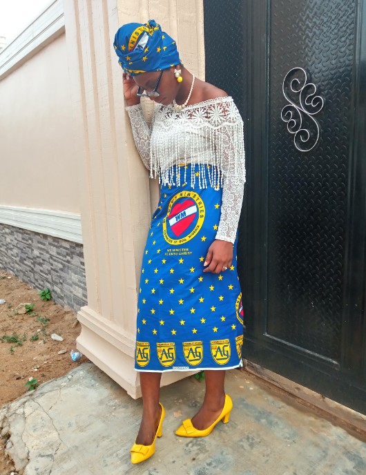 What I Wore: Double Wrapper For The First Time As A Wife