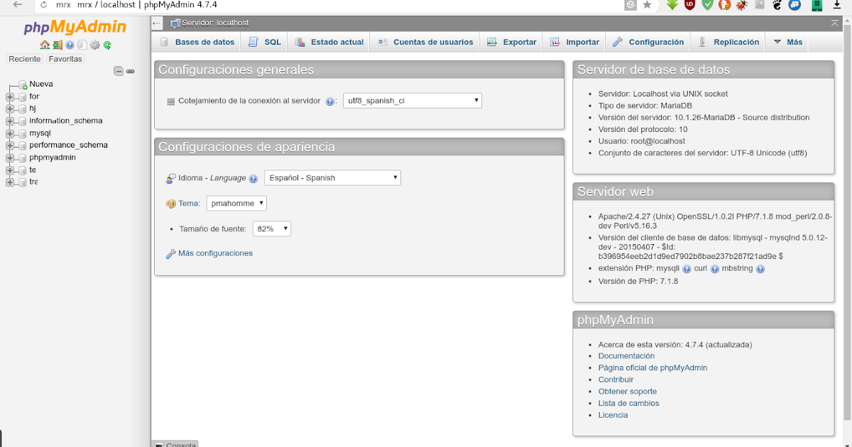 Actualizar phpMyAdmin de XAMPP ~ LiNuXiToS