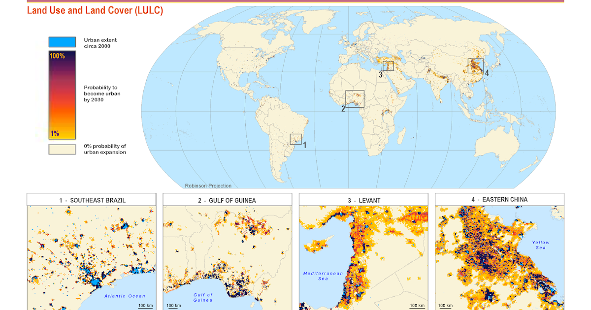 Urban Demographics: Global Grid of Probabilities of Urban Expansion to 2030