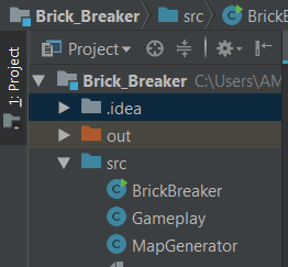 Brick Breaker Game in JAVA