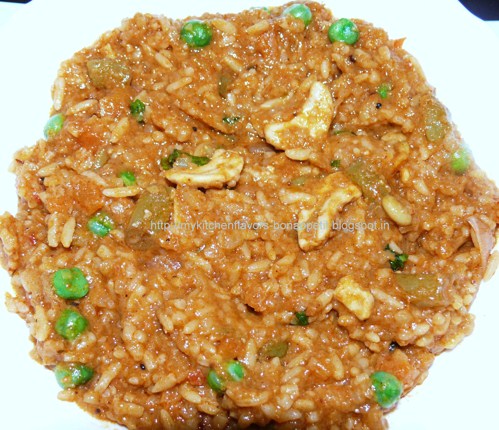 My Kitchen Flavors - Bon Appetit!: Bise Bele Bhath(Bise Bele Huliyanna)