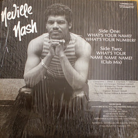Afro-Synth: NEVILLE NASH - What's Your Name? What's Your Number (1985)