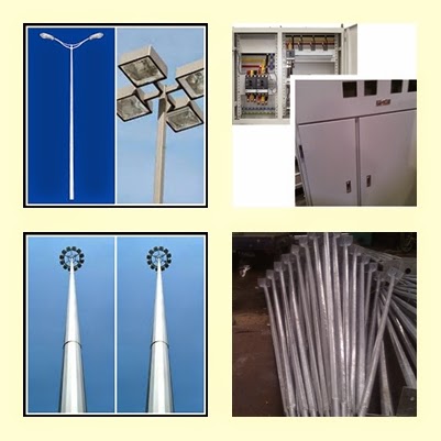 Produksi Tiang PJU, PLTS, Guardrail, CCTV, Highmast