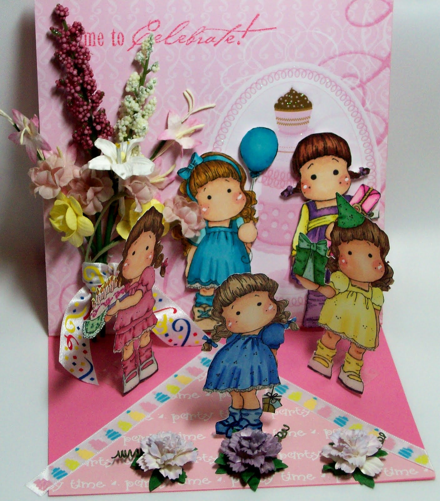 Kathy's Knook: Inventory Reduction Challenge #49 - Happy Birthday