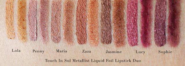 Metallic Lips Made Easy With Touch In Sol Metallist Liquid Foil ...