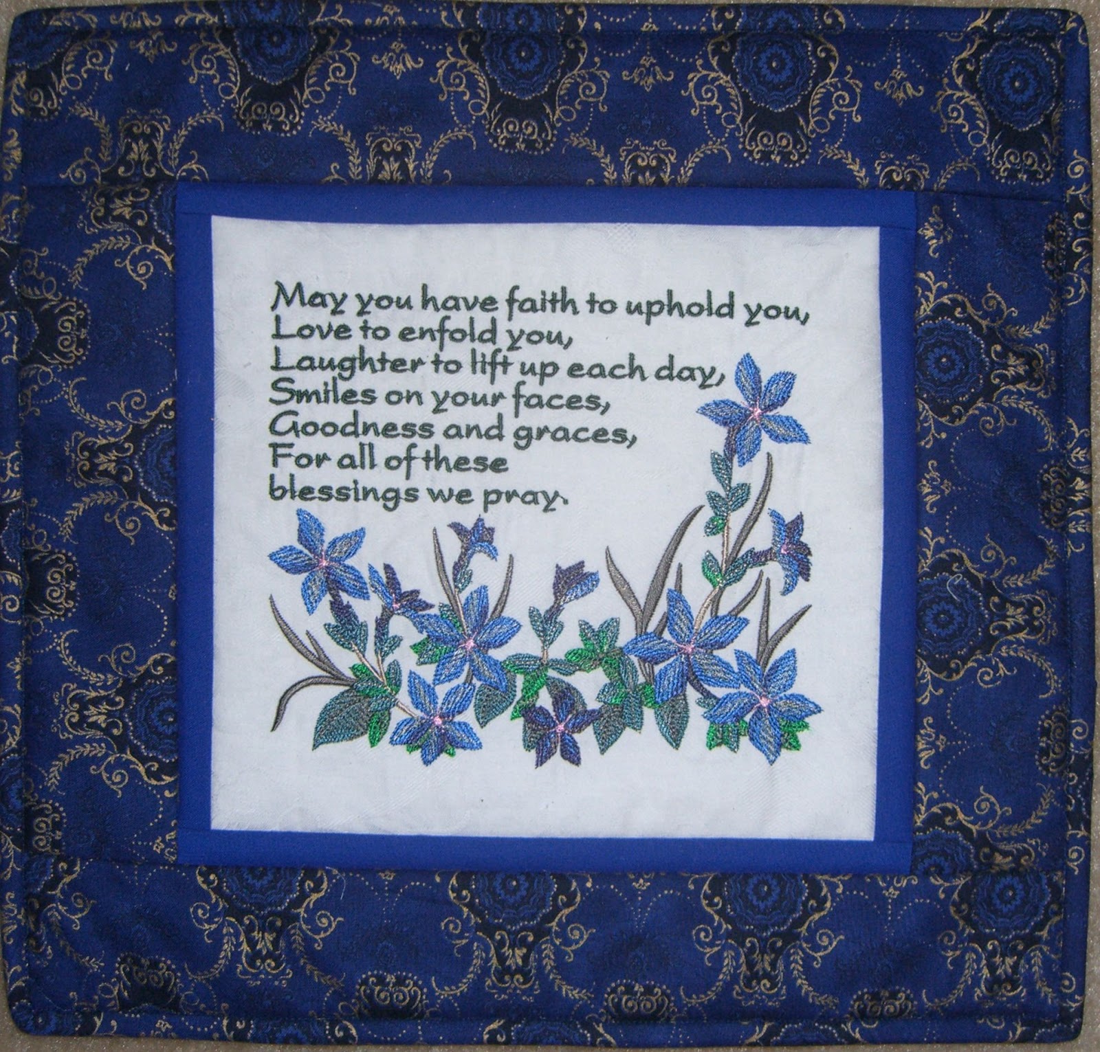 Julia's Quilts: 2011-Gaelic Blessings