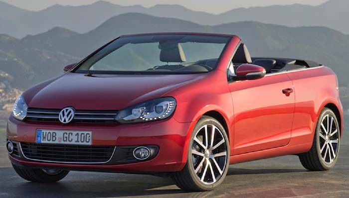 Novo Golf 2012 Conversível é exclusivo para o mercado europeu