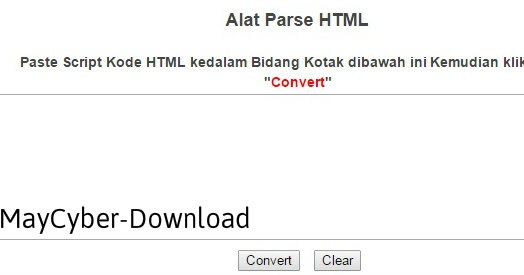 Cara Membuat dan Memasang Kolom Parse HTML Di Blogger. ~ Gudang ITE