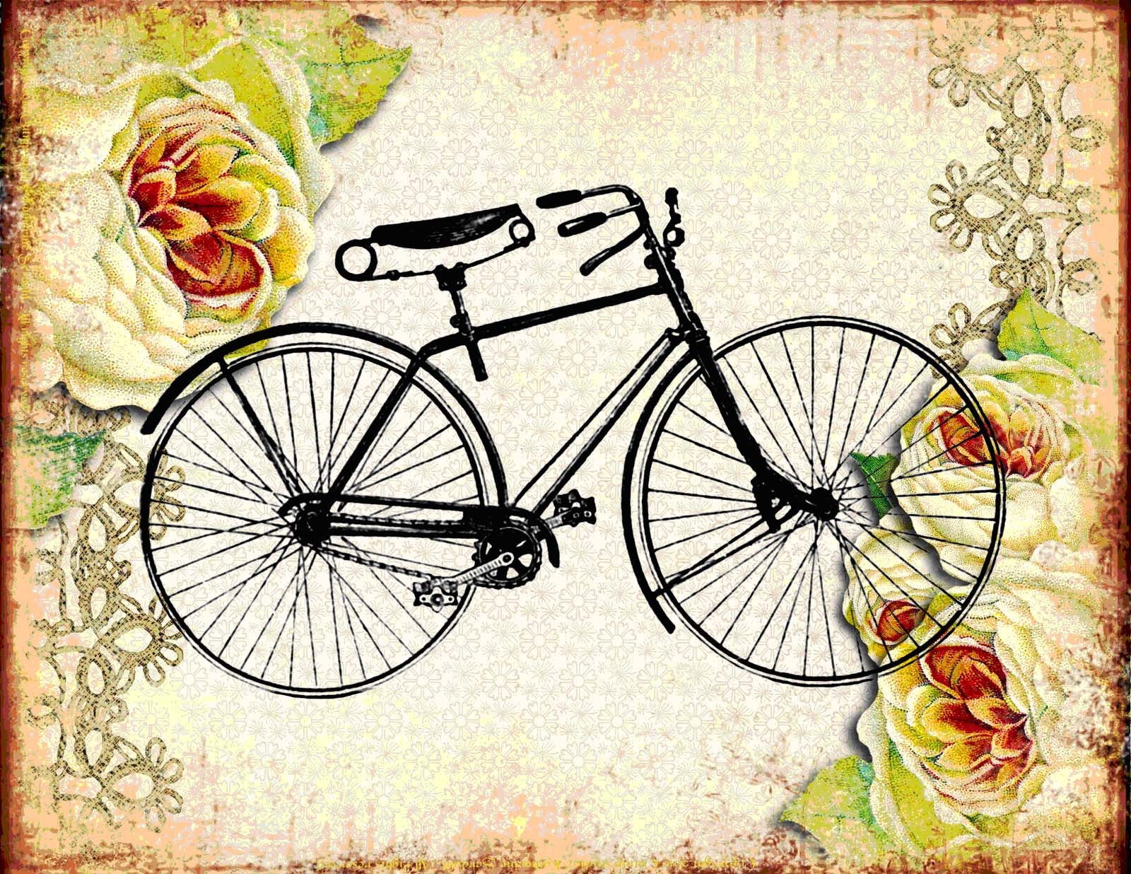 Shoregirl's Creations: Bicycle Freebies