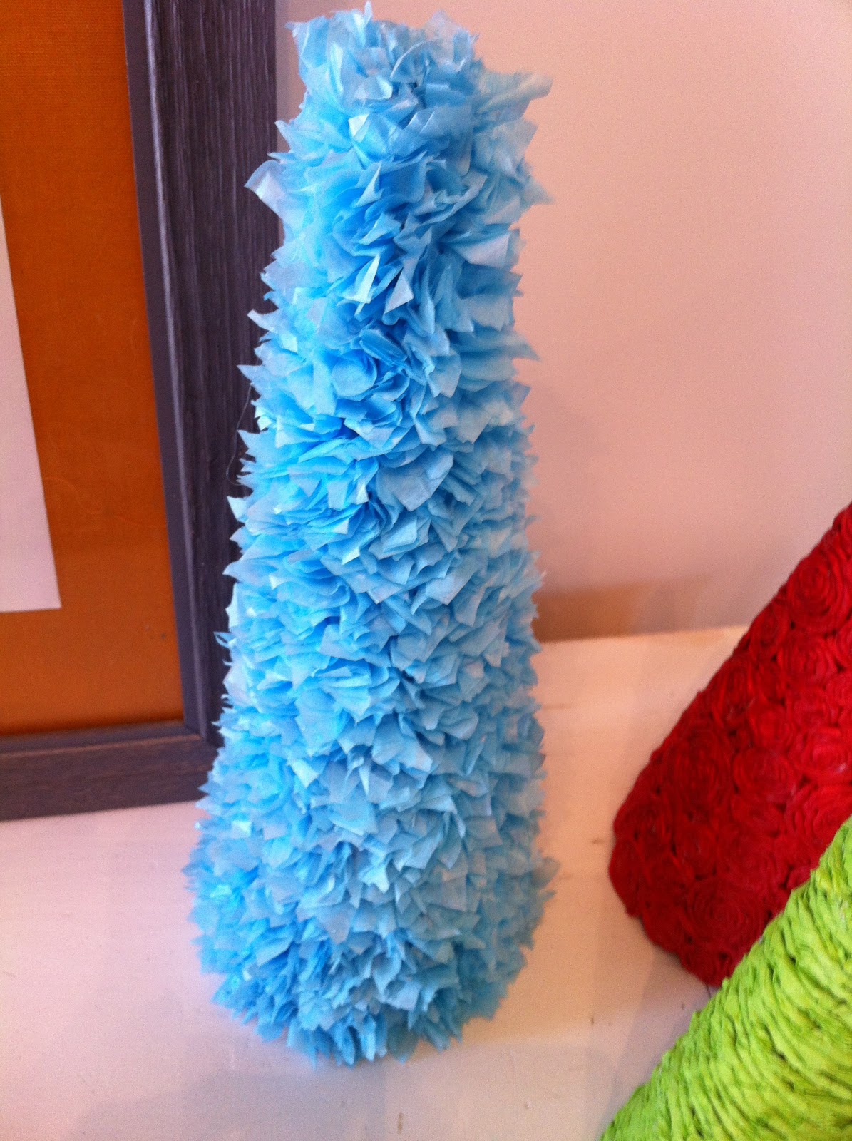 A Painted Nest: DIY | Tissue Paper Cones