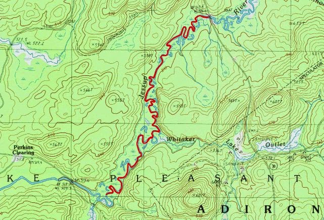 Off on Adventure: Kayaking the Jessup River, Lake Pleasant, NY - 8/3/14