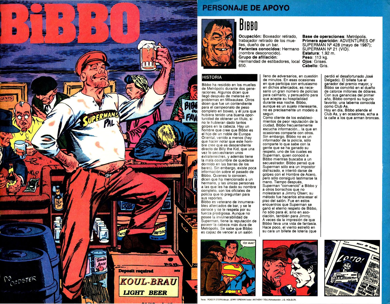 Fichas de Superheroes Marvel y DC: Aliados de Superman