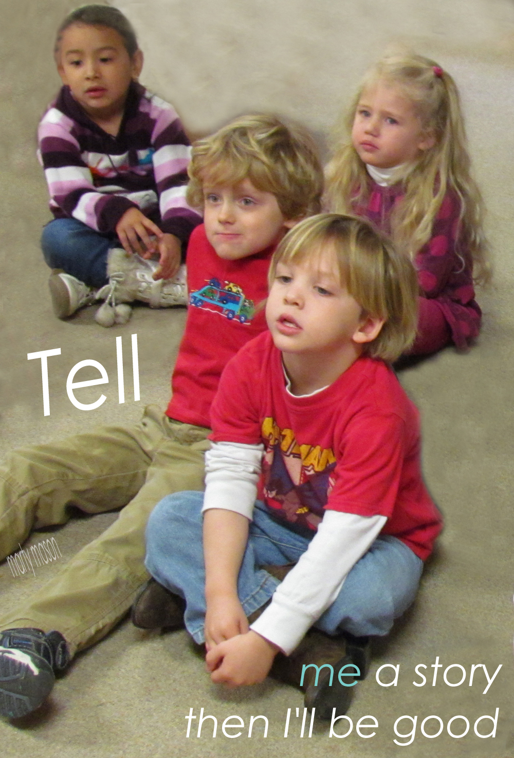 Marty's Fiber Musings: Lyrics to Live By: Tell Me A Story