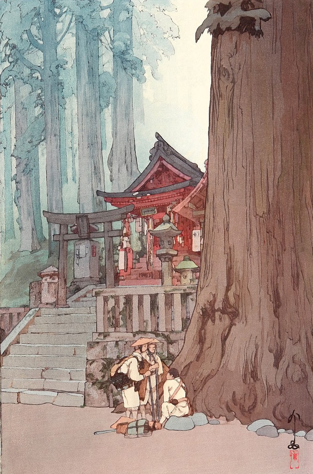 Hiroshi Yoshida | Landscape painter / printmaker | Tutt'Art@ | Pittura ...