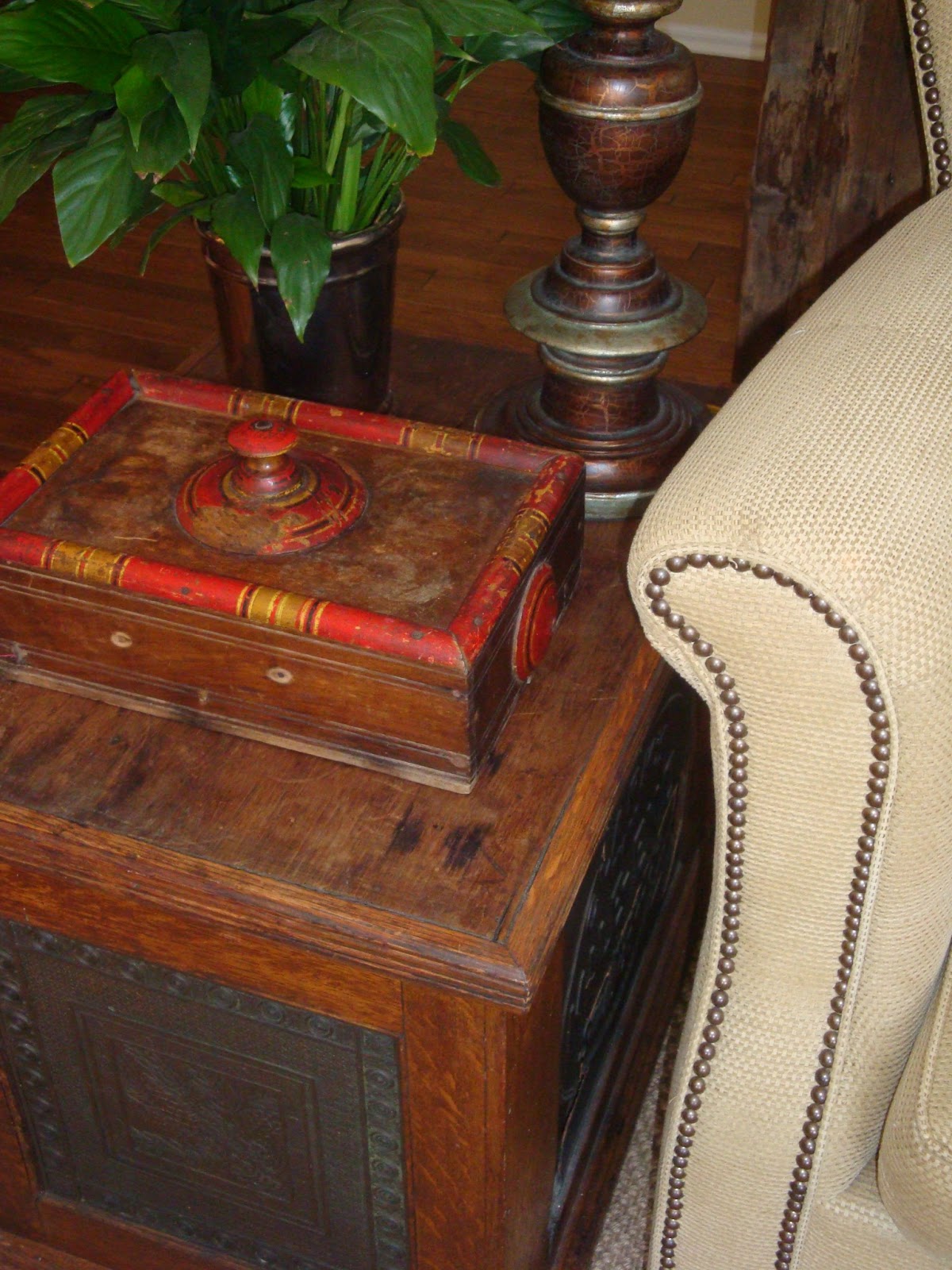 The Polohouse: Antique Spool Chests