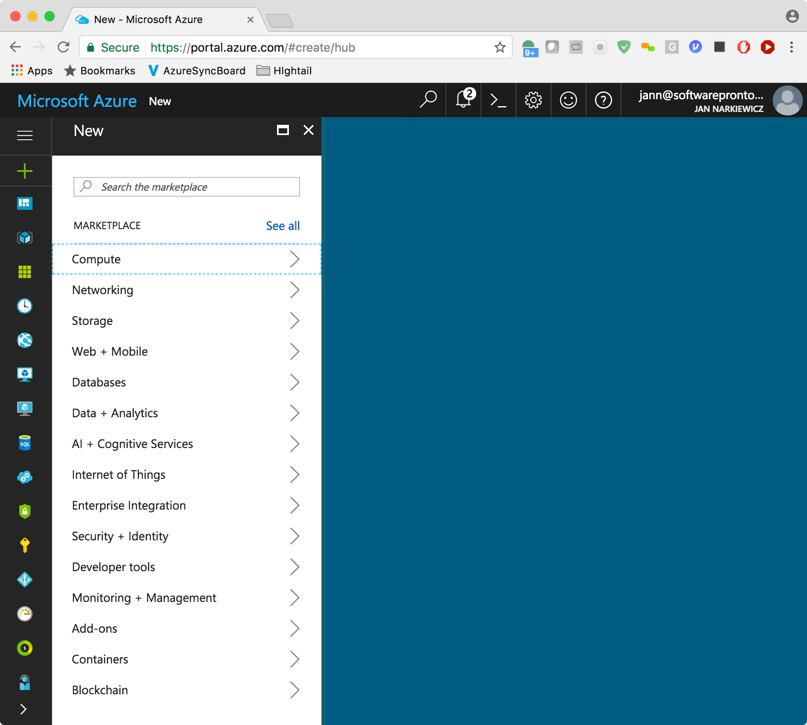 Jan David Narkiewicz Developer Creating An Ubuntu Server On Azure