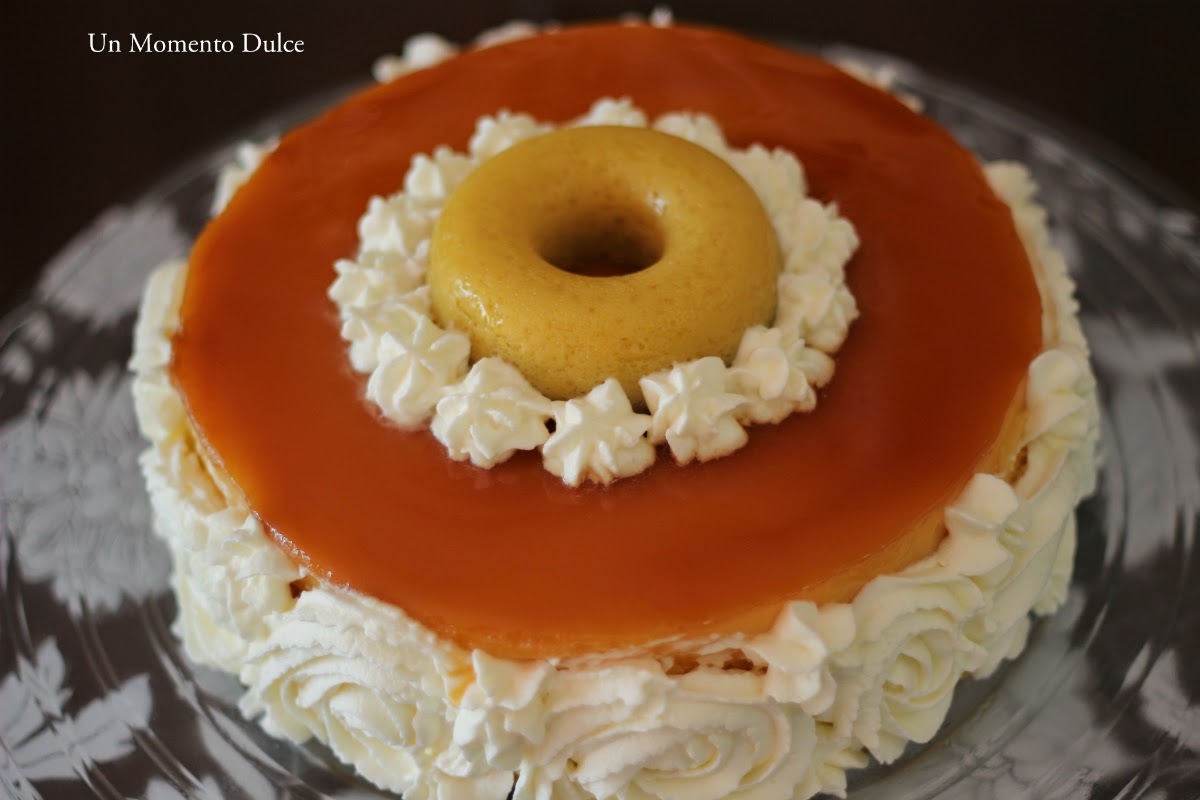 Un momento dulce: TARTA SAN MARCOS (BIZCOCHO MARROQUÍ, NATA Y TOCINILLO)