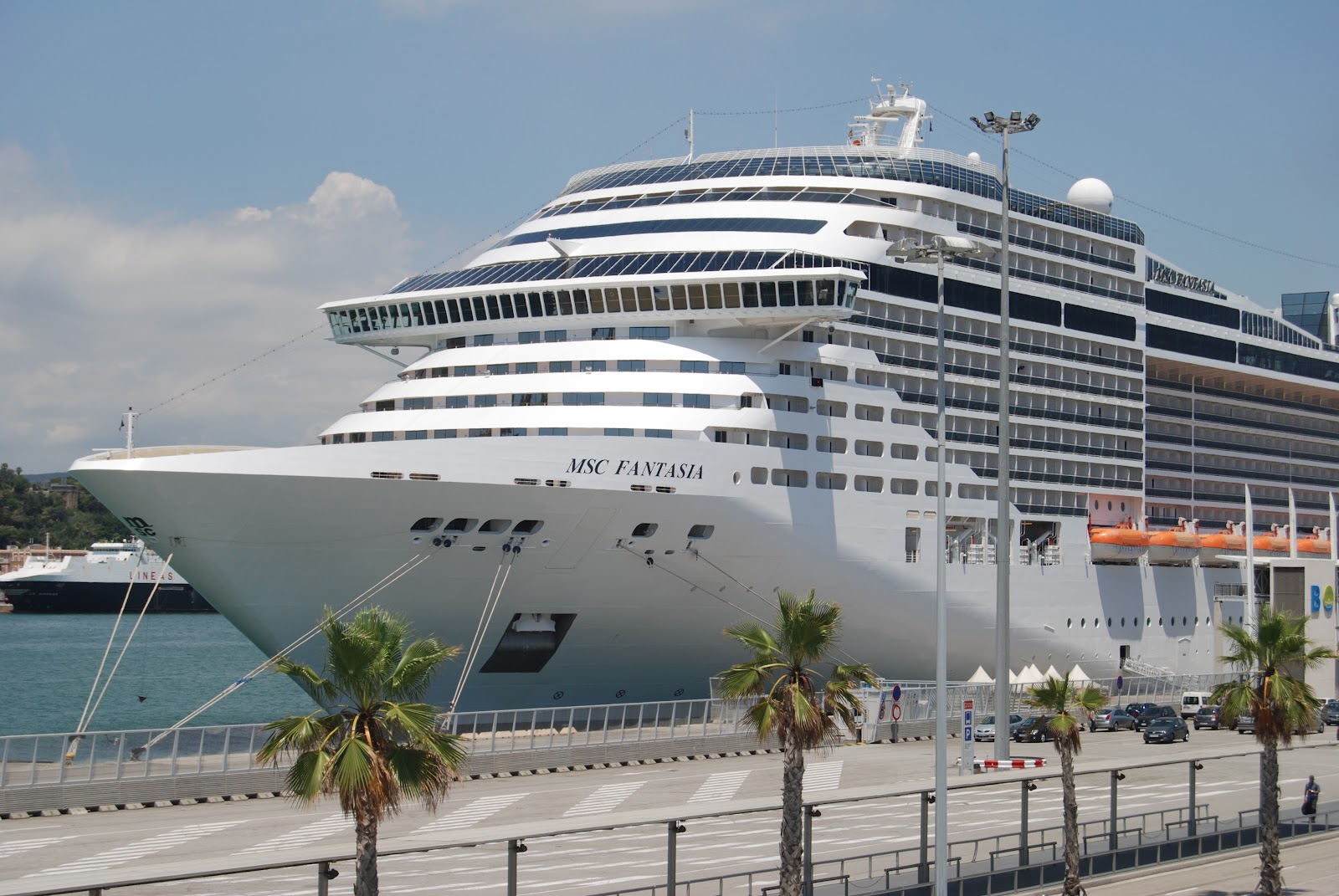 MSC "FANTASIA" at Barcelona