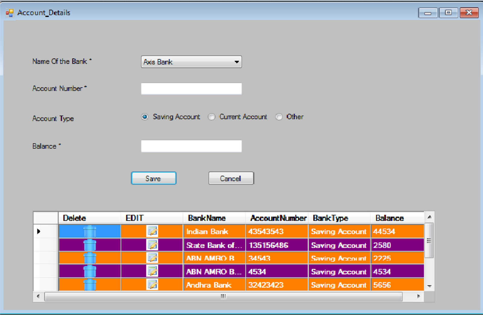 Net Tutorial Bind Xml Saving Data To Datagridview With Delete And Edit Options In Windows