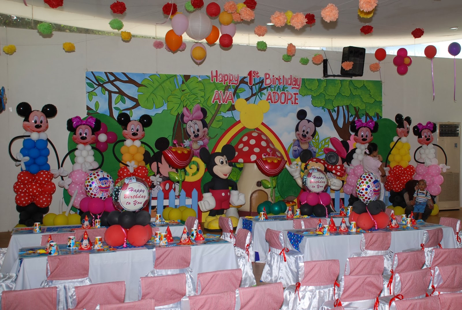 Dekorasi Mickey 4D - A Badut Jakarta Kids Event Organizer - party ...